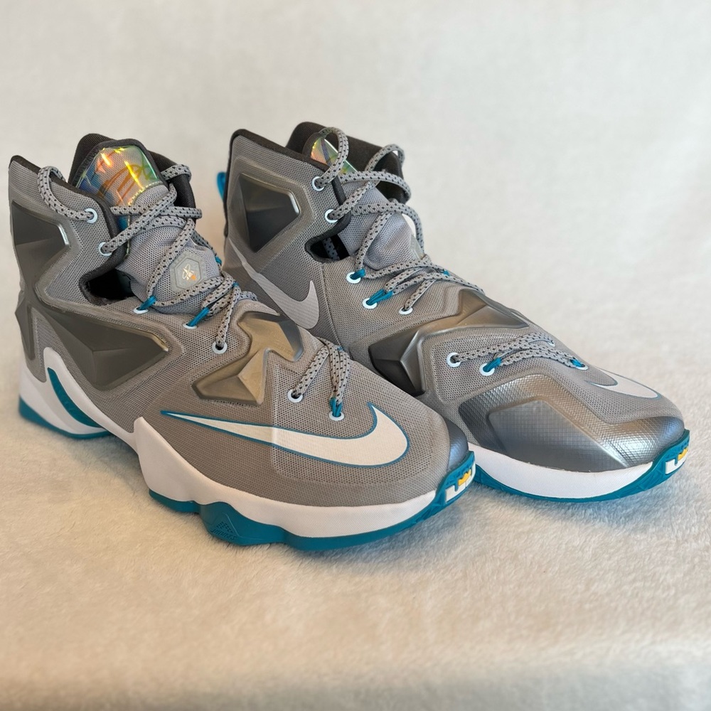 Nike Lebron 13 Blue Lagoon Men’s Basketball Shoes Siz… - Gem